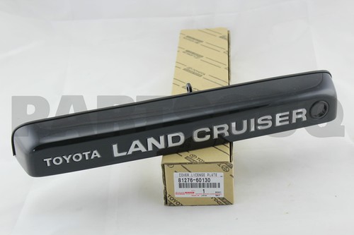 8127660130 Genuine Toyota COVER, LICENSE PLATE LAMP 81276-60130 | eBay