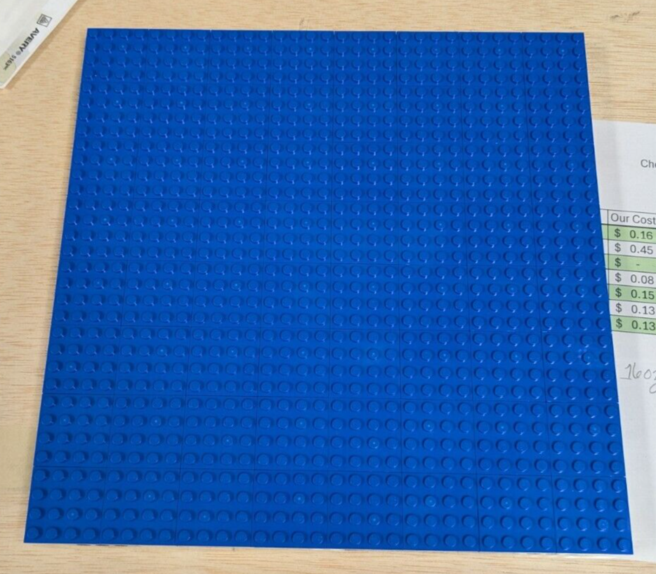 COMPLETE LEGO™ MILS Plate Foundation For Modular Sets And MOC (Used ...