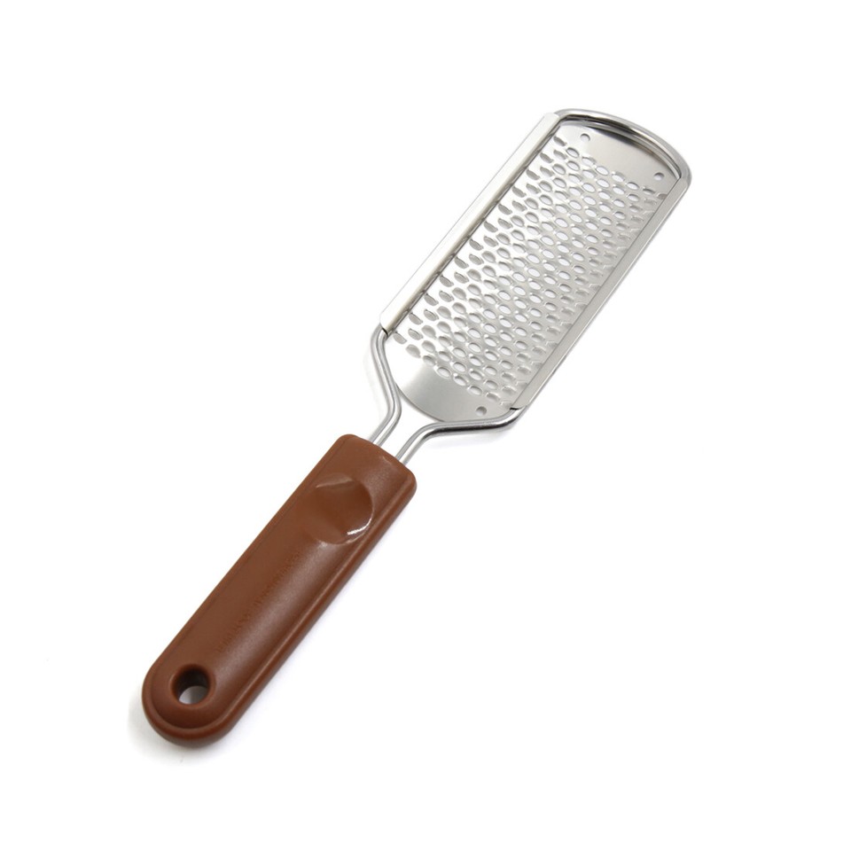 Brown Stainless Steel Blade Foot Care Pedicure Cuticle Corn Scrubber ...