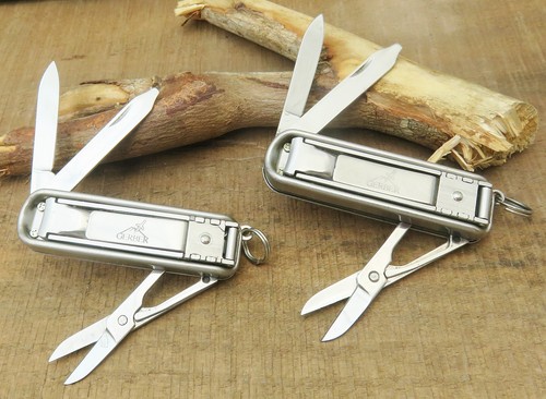 Lot of 2 - Gerber KOWELL KOREA Compact Multi Tool Knife Nail Clippers ...