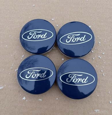 4Pcs Wheel Center Caps 2-1/8" BLUE Hubcaps Rim Emblem for Ford 54mm | eBay
