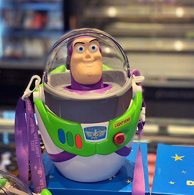 Toy Story Buzz Lightyear Spacecraft Popcorn Bucket Container FREE ...