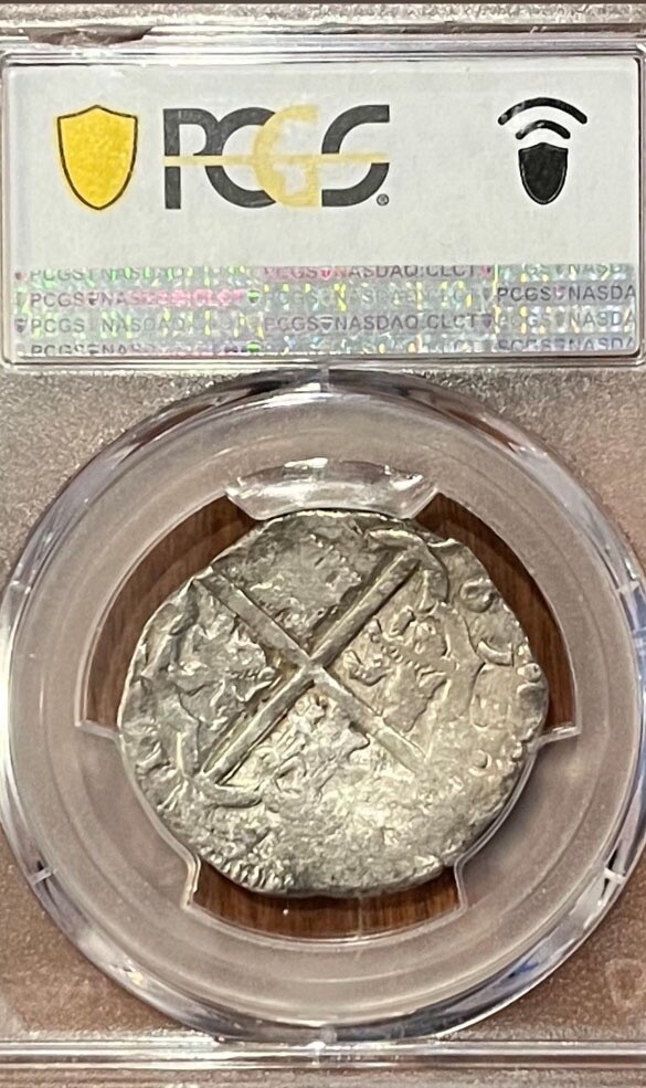 SPAIN 4 REALES 1613 "DATED" TOLEDO MINT PCGS 45 PIRATE SILVER COINS | eBay