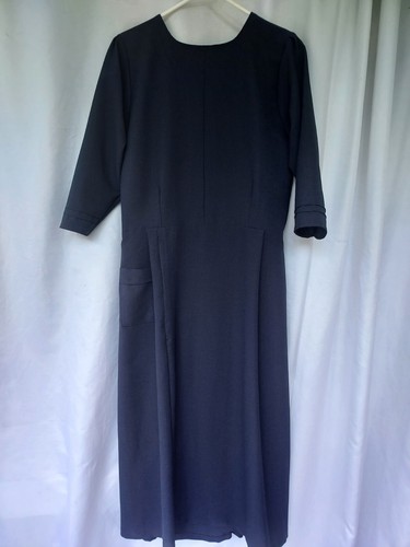 handmade amish/mennonite dress black/charcoal M/L b-38 w-36 L-50 | eBay