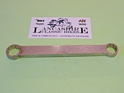 60-1907 BSA A50 A65 1970+ 12 POINT THIN CYLINDER BASE NUT SPANNER UK ...