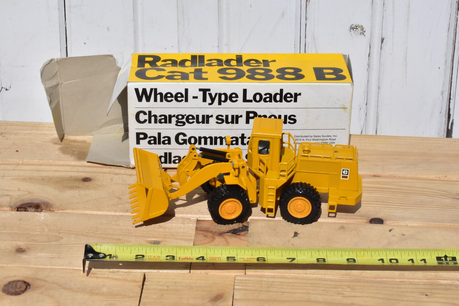 CATERPILLER CAT RADLANDER 988 B WHEEL TYPE BUCKET LOADER PAYLOADER 1:50 ...