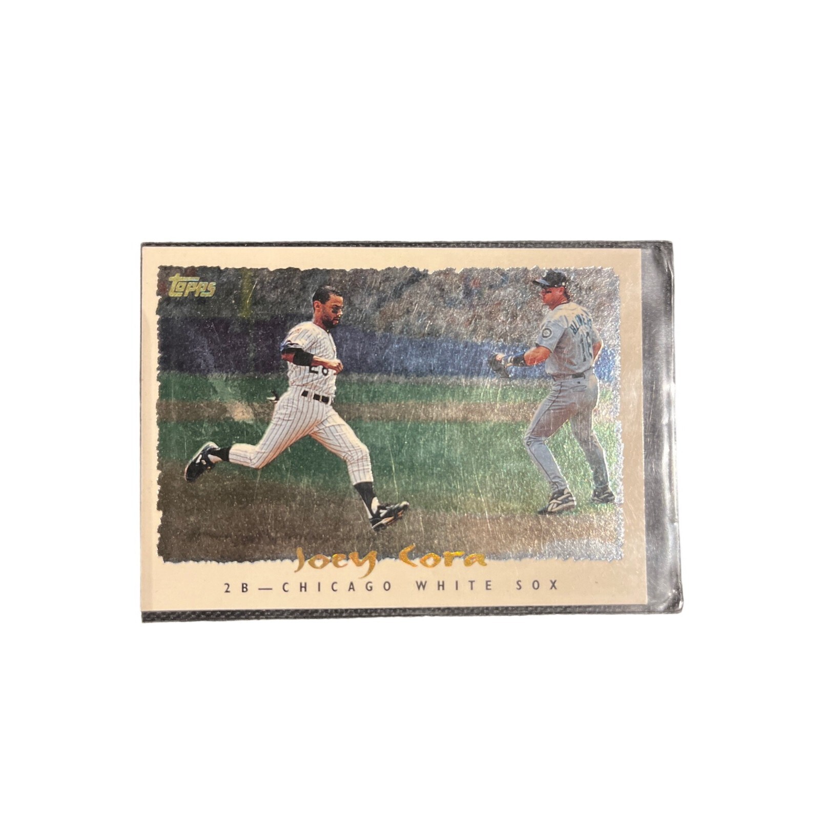 1995 TOPPS CYBERSTATS MLB BASEBALL TRADING CARD JOEY CORA CHICAGO WHITE ...