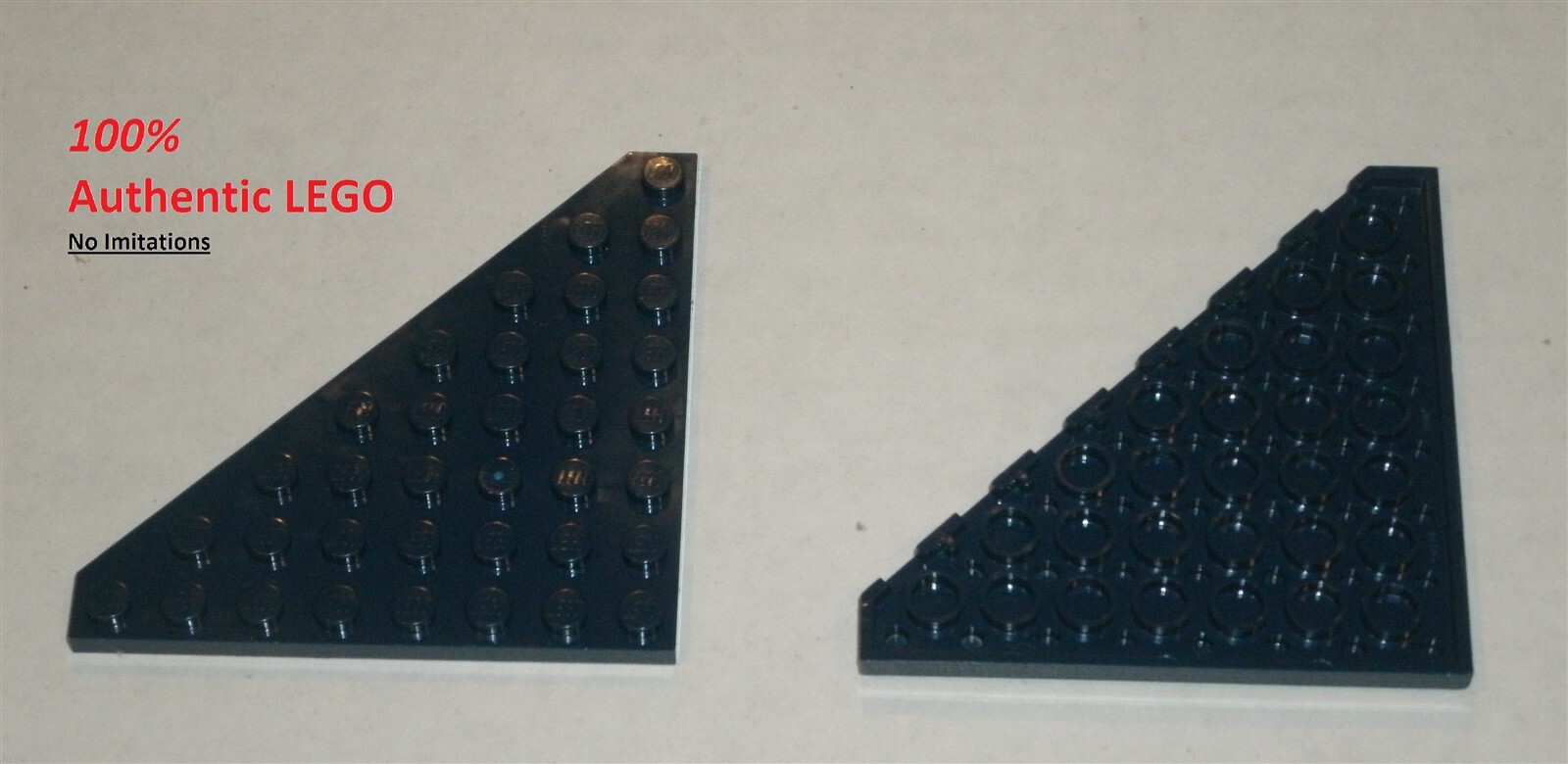 LEGO NEW 8x8 Dark Blue Wedge Plate (45º) (2x) 6351760 Brick 30504 | eBay
