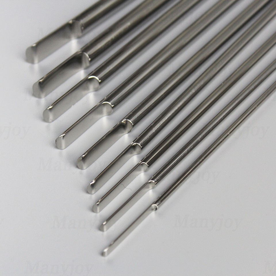 Men Metal 4-12mm Penis Insert Sounding Sounds Training Rod Stretcher ...