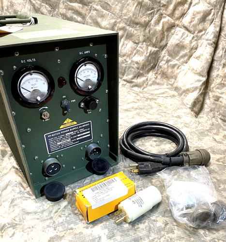 USMC POWER SUPPLY PP-8474/G MILITARY RADIO 24 18-30 VOLT DC 60A ...