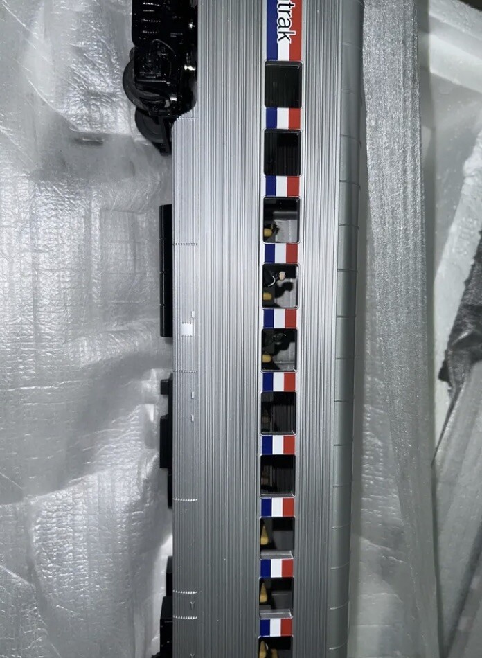 MTH PREMIER AMTRAK 5 CAR 70’ STREAMLINED PASSENGER SET 20-65151! O ...