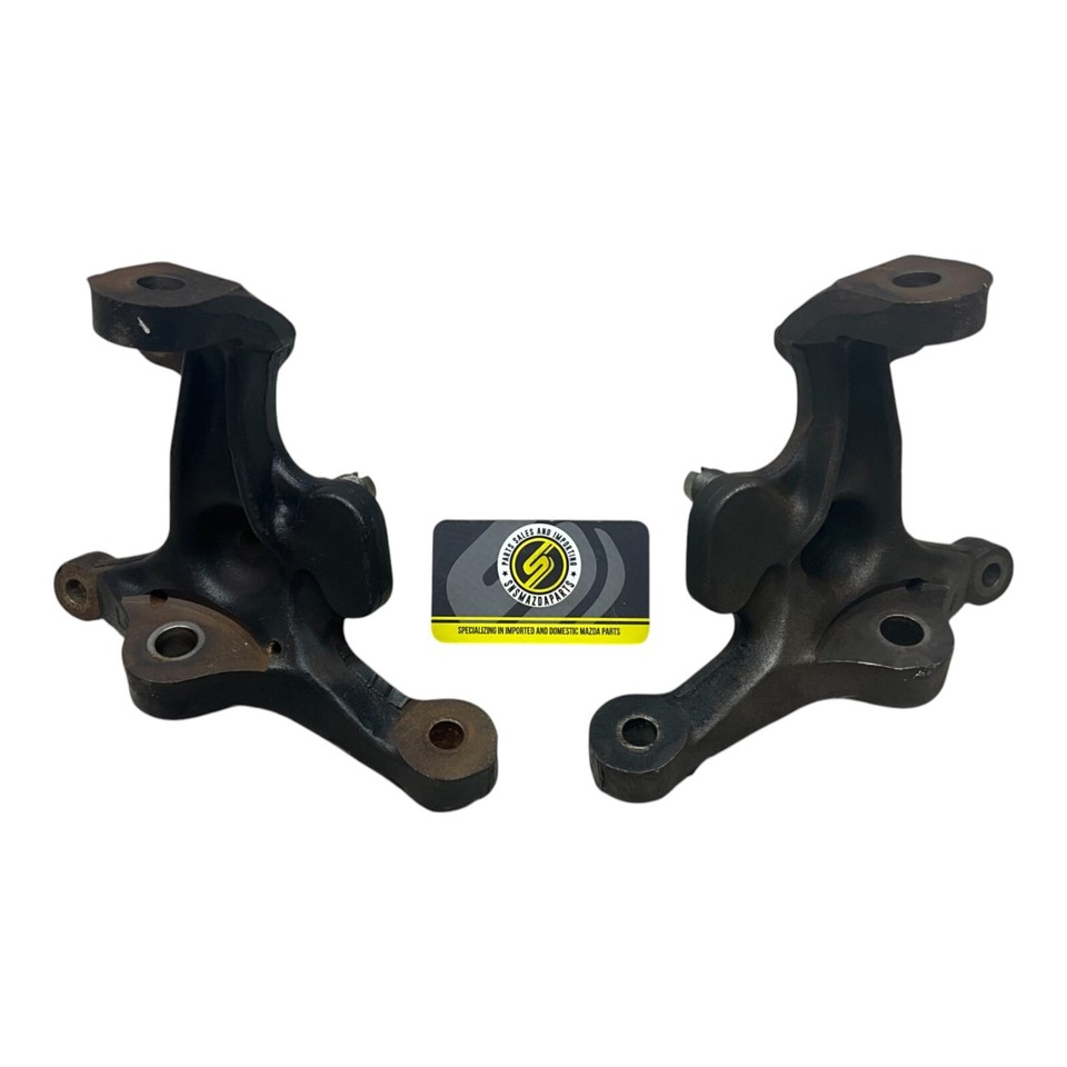 90-97 Mazda Miata OEM Front Steering Hub Knuckle Spindle Upright Pair ...