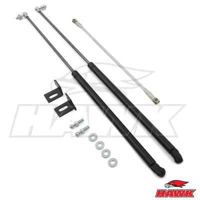 HAWK GAS POWERED BONNET STRUTS & FITTING KIT FOR FORD MONDEO MK4 2007 ...