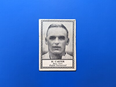 H Carter Hull City Famous Footballers Series Of 50 Barratt & Co LTD ...