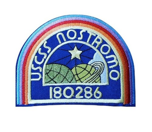 Aliens USCSS Nostromo Dark Blue Crew Uniform/Costume Patch 4 inches ...