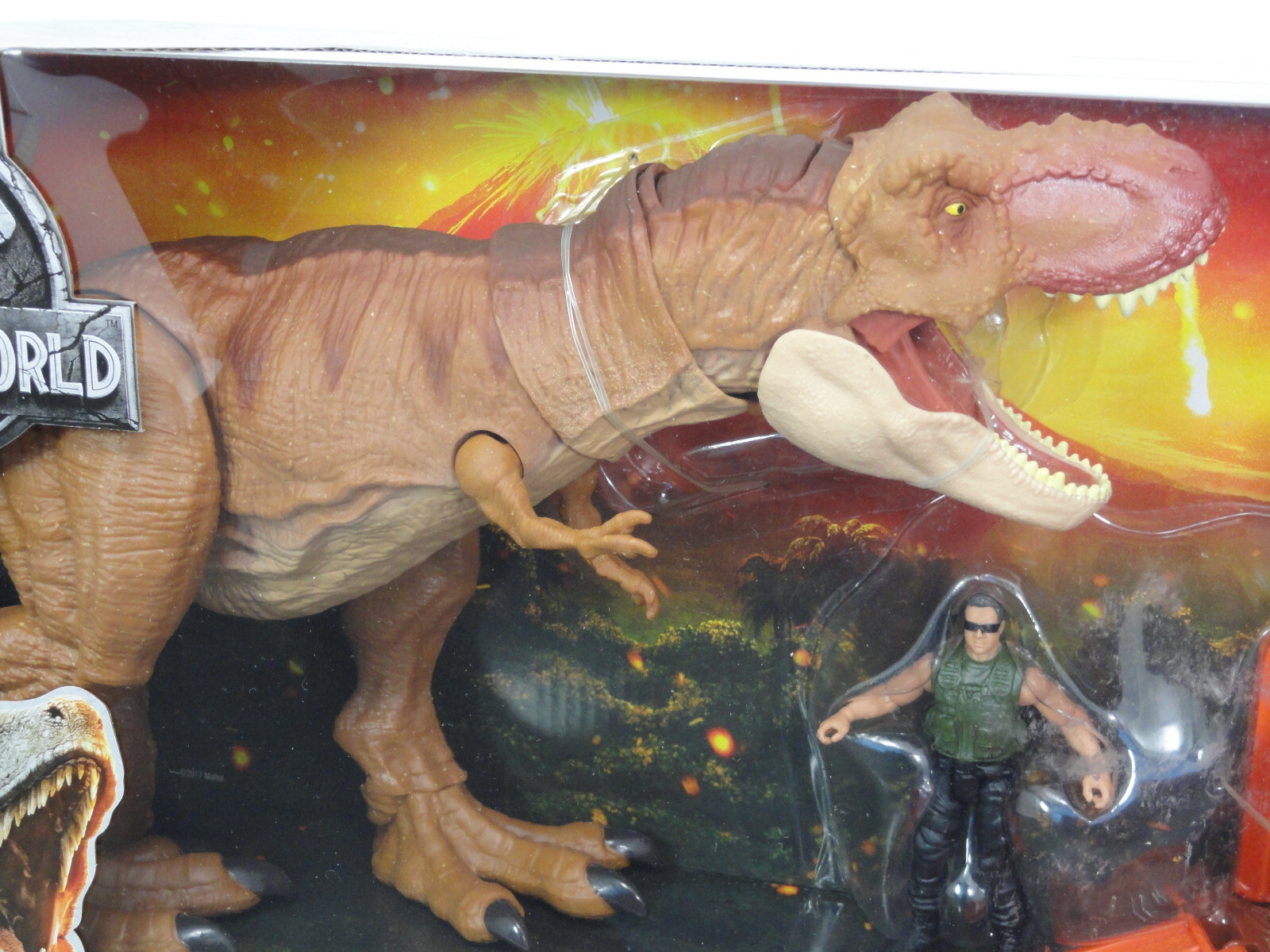 Jurassic World Tyrannosaurus Rex Ambush Destruct-A-Saurs T-Rex Mattel ...