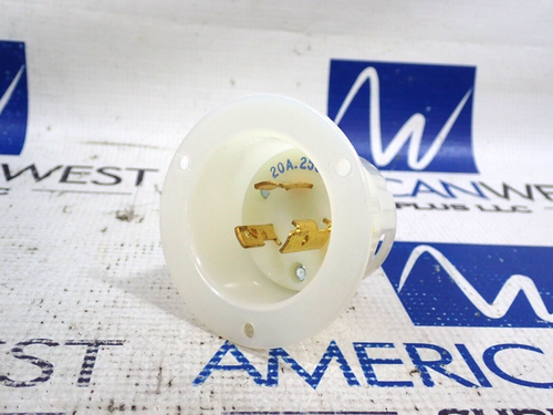 Hubbell HBL2325 Flange Inlet L620P 20 Amp 250V | eBay