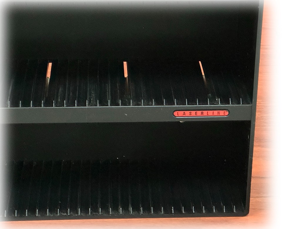 Laserline 90 CD Storage Case Wall Mount Rack Holder Black 1990s Made In ...