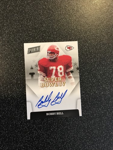 BOBBY BELL 2022 PANINI SUPER BOWL IV AUTOGRAPH CHIEFS AUTO | eBay