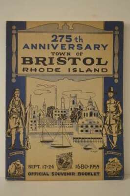 275th Anniversary Bristol Rhode Island 1680-1955 PB | eBay