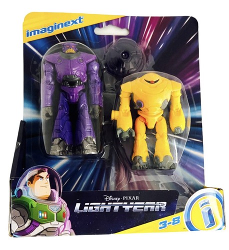 Disney Pixar Buzz Lightyear Movie Zurg And Zyclops Imaginext Action ...