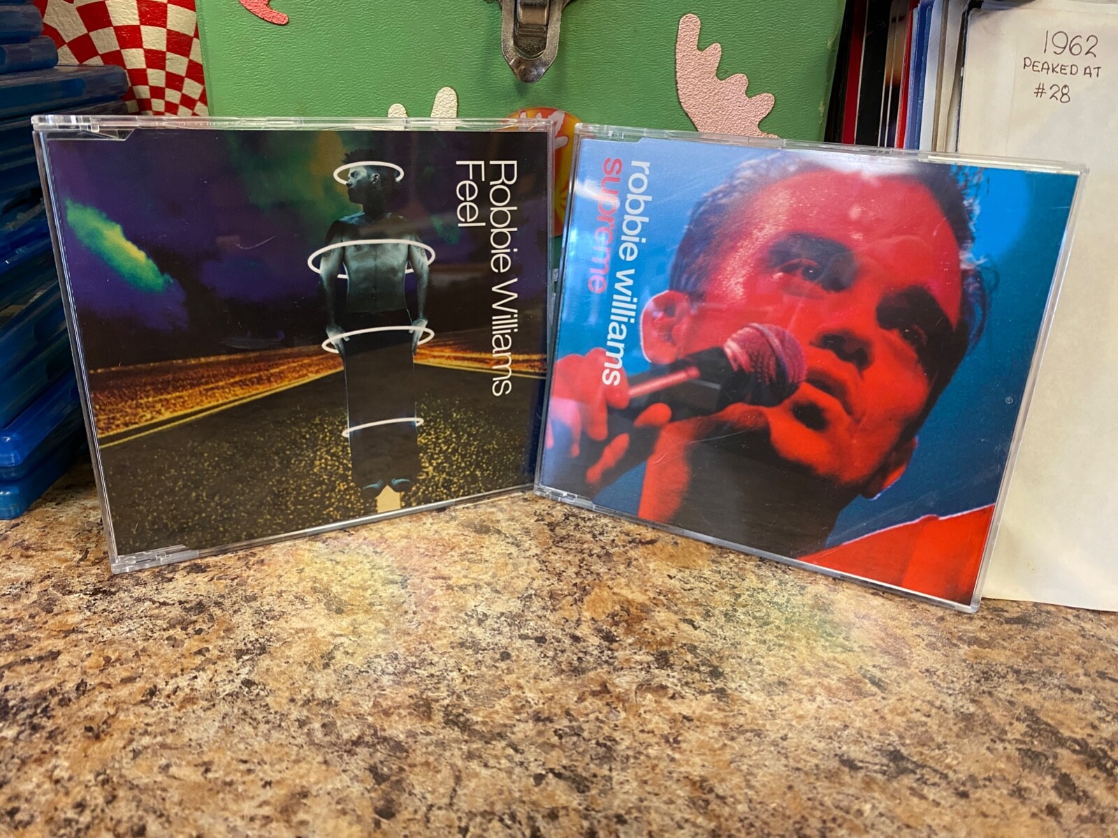 Robbie Williams 2 CD lot IMPORT singles Feel / Supreme [Europop] VG+ | eBay