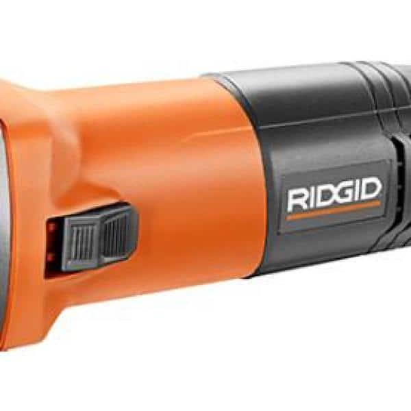 RIDGID Angle Grinder 8 Amp Corded 4 1/2 in 11000 RPM Power Tool w/ Side ...