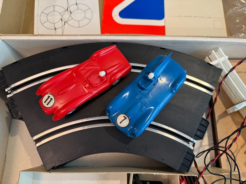 Vintage Strombecker Model #9925 Sports Car Road Racing Set | eBay