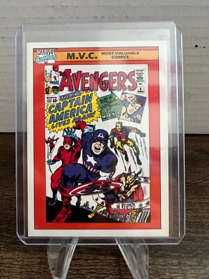 1990 Impel Marvel Universe Series 1 Avengers MVC Most Valuable Comics ...