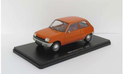 Renault R5 TL Orange - sans boîte vitrine 1973 1/24 Serie Presse | eBay