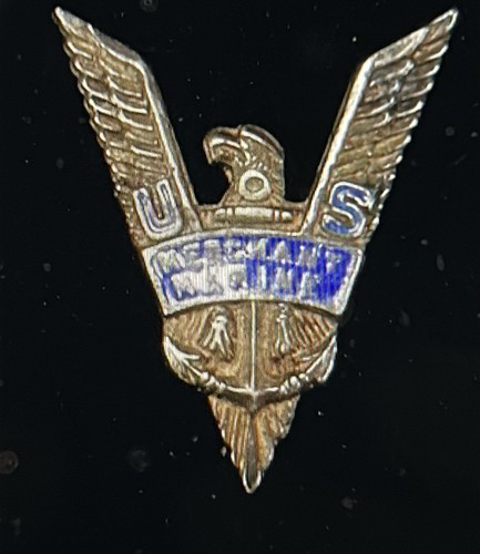 U.S. merchant marine enameled victory WW2 pin | eBay