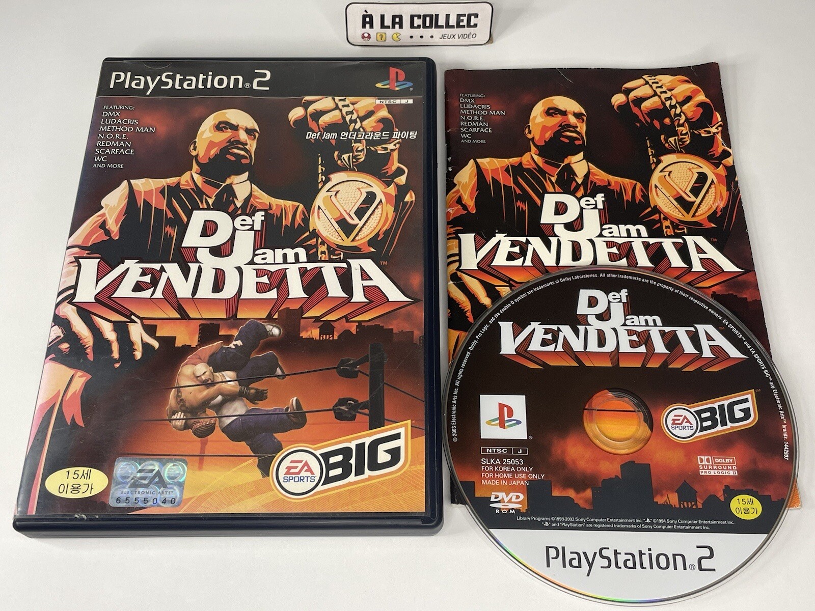 Def Jam Vendetta PlayStation 2 PAL - Prix - Photo - Présentation