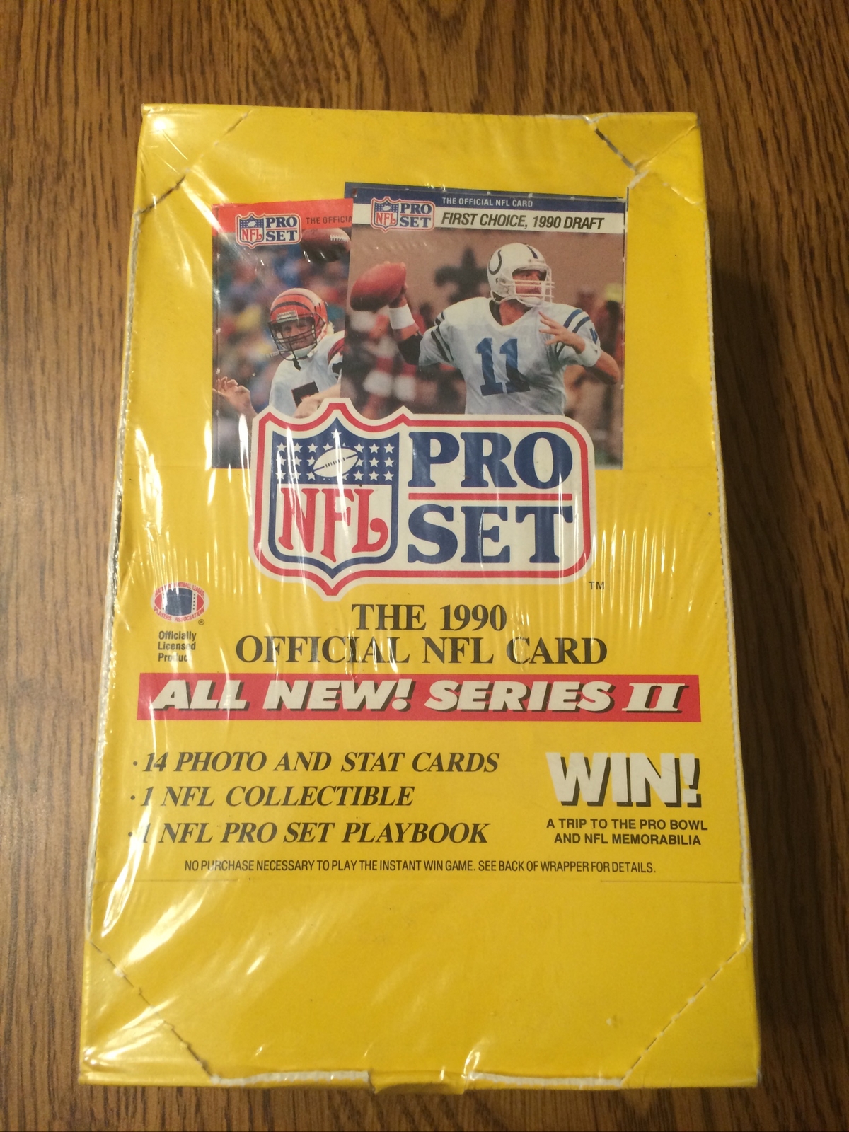 1990 NFL Pro Set Series 2 Factory Sealed Box Possible Emmitt Smith ...