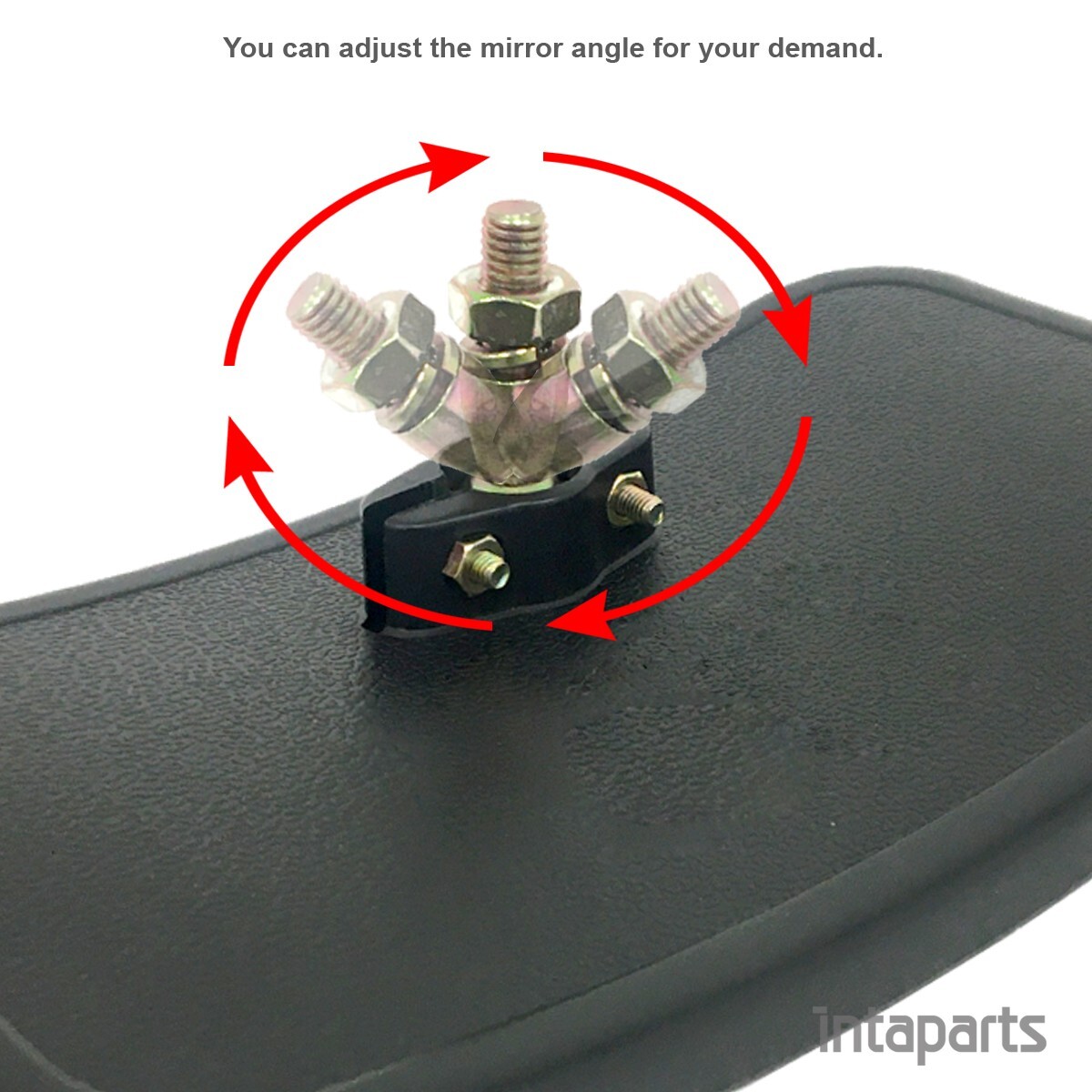 8-1/8" x 4-1/2" Universal Pinch Bolt Skid Steer Loader Convex Mirror | eBay