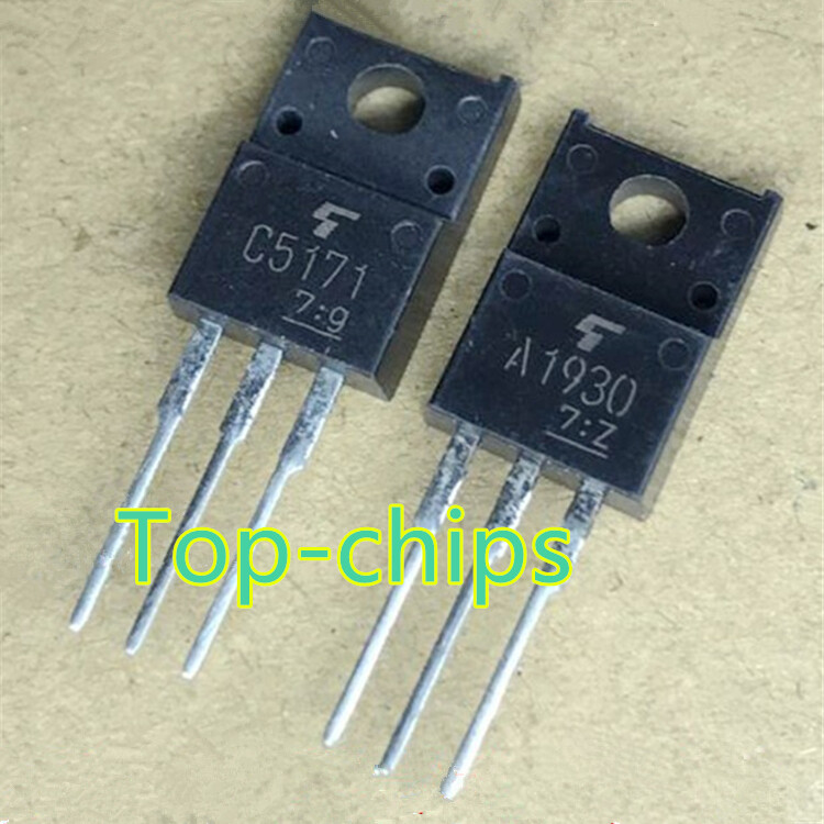 5 Pairs 2SC5171+2SA1930 TO-220F C5171 A1930 NPN PNP EPITAXIAL TYPE | eBay