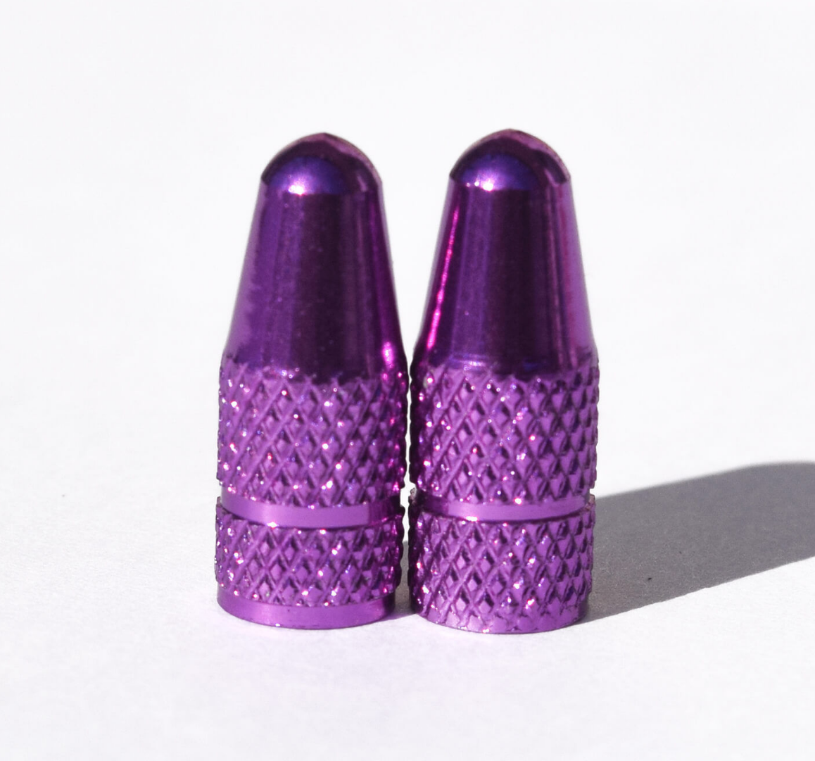 Blank Purple Presta Valve Caps - Aluminum - for Road Bike Tubes | eBay