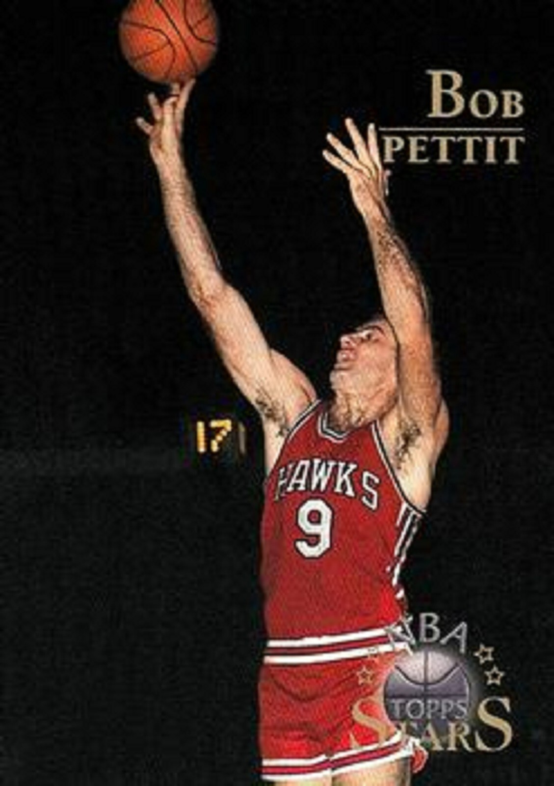 1996 Topps Stars #35 Bob Pettit Atlanta Hawks HOF | eBay