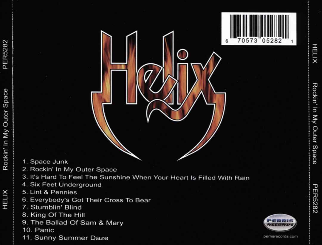 HELIX - ROCKIN' IN MY OUTER SPACE NEW CD 670573052821| eBay
