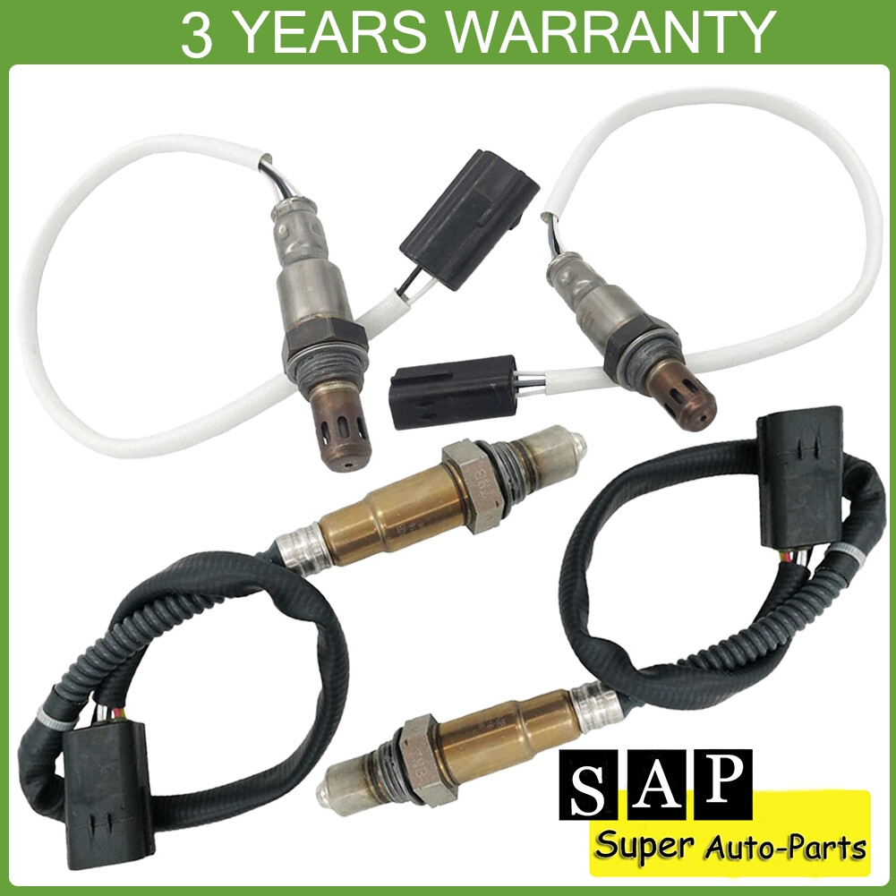 Set of 4 Up+Downstream Oxygen Sensor For Infiniti QX56 2011-2013 QX80 ...