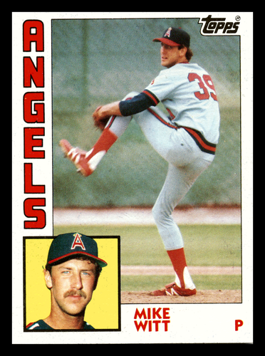 1984 Topps Mike Witt California Angels #499 Mint Baseball | eBay