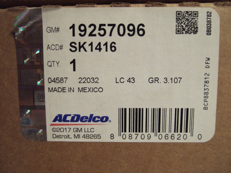 GM OEM 19257096 SK1416 FUEL LEVEL SENSOR KIT 2009-2013 SILVERADO SIERRA ...