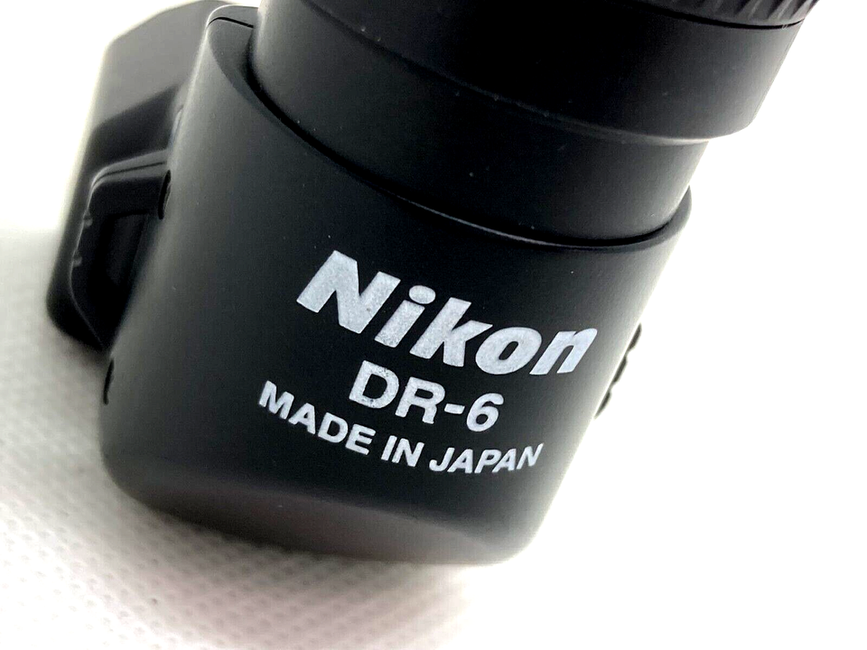 MINT with Case 】 Nikon DR-6 Right Angle Viewfinder 1x 2x for D Series ...