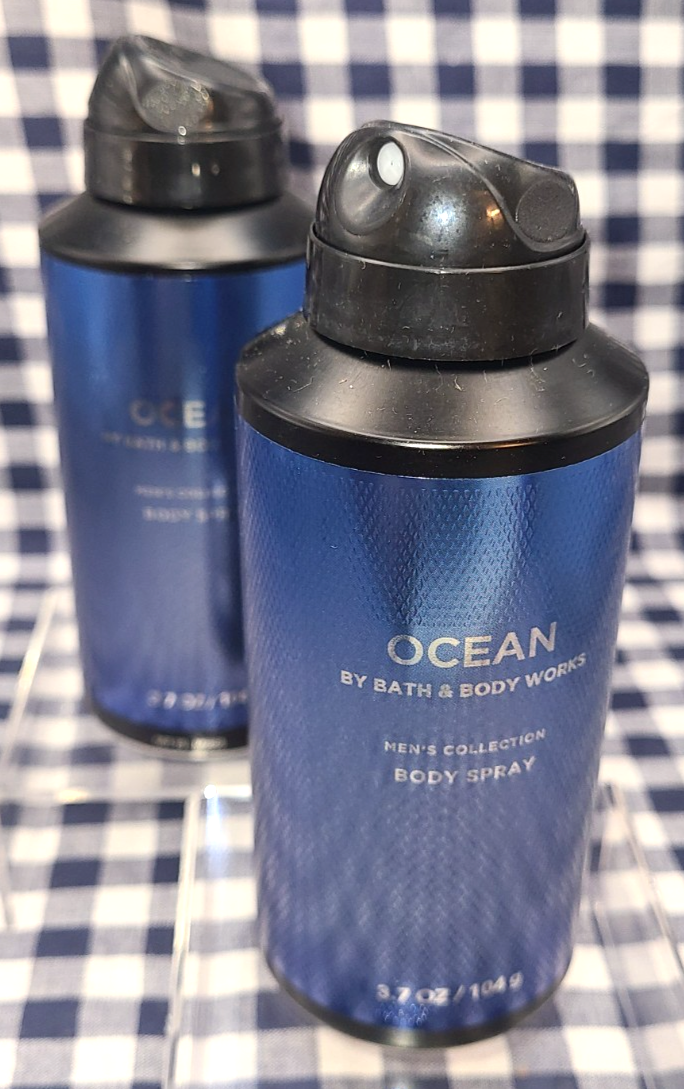 2-Pack NEW Men's OCEAN Body Spray 3.7 oz Bath & Body Works | eBay