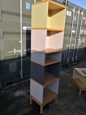 IKEA KALLAX STYLE 5 Shelving Tall Unit Multicoloured Stylish ...