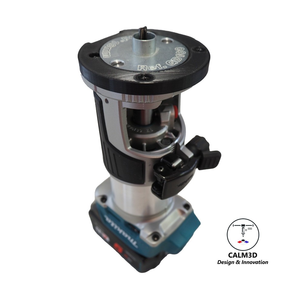 Makita DRT50 / RT0700C Compatible Trim Router Replacement Base + Screws ...