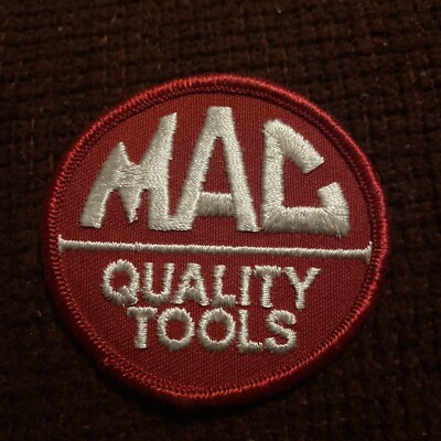 MAC TOOLS Vintage Embroidered Iron On PATCH 2.5" X 2.5" | eBay