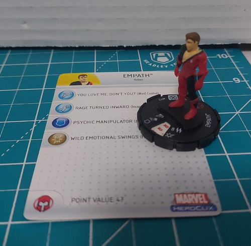 Heroclix Giant Size X-Men set Empath #013 Common figure W/Card | eBay