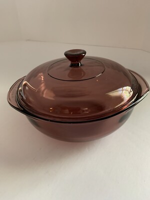 Pyrex Purple 023 Baking Dish With Lid 1.5 L | eBay