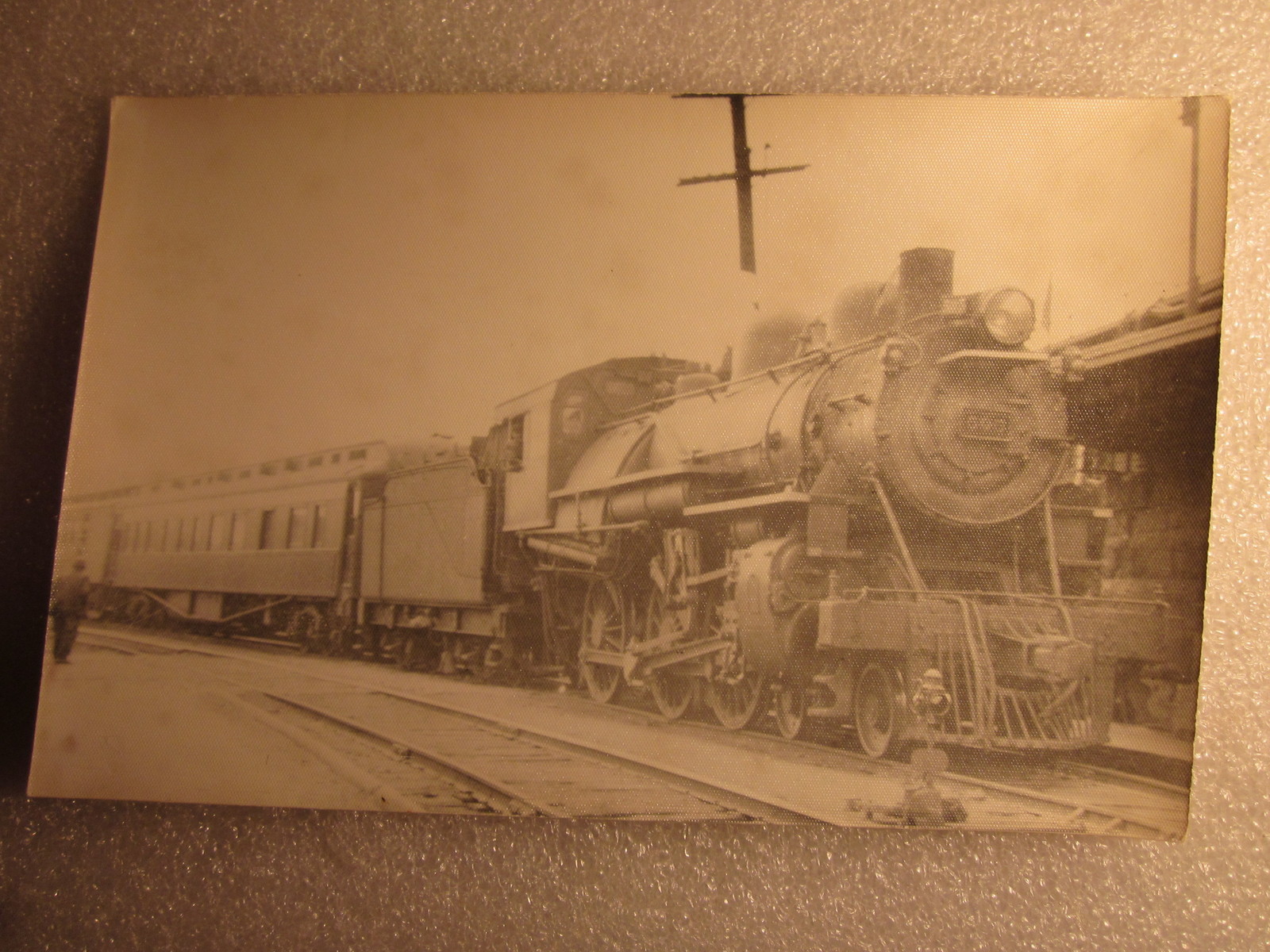 Rail Photo Service Railroad train Engine 505 photo 5 1/2" x 3 1/2" rr44 ...