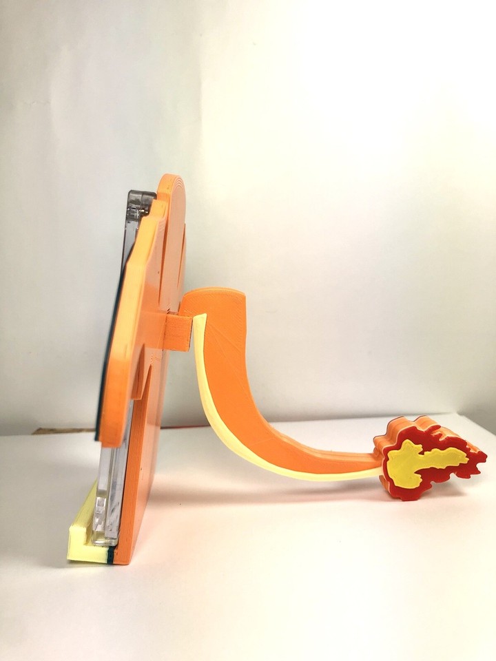 Pokemon Card Stand CHARIZARD W/Tail PSA 3D Printed Trading TCG Holder ...